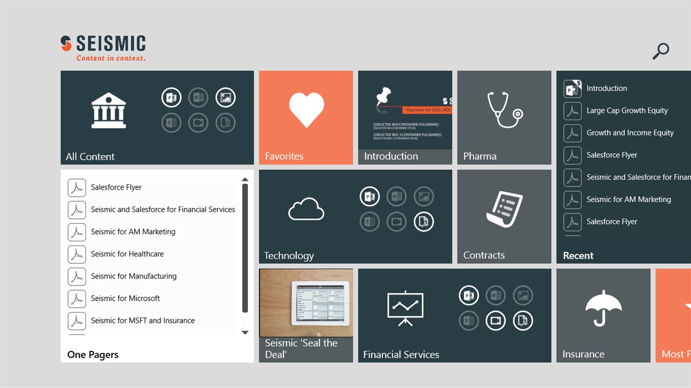 Seismic DocCenter (by Seismic Software, Inc) - (Windows Apps) — AppAgg