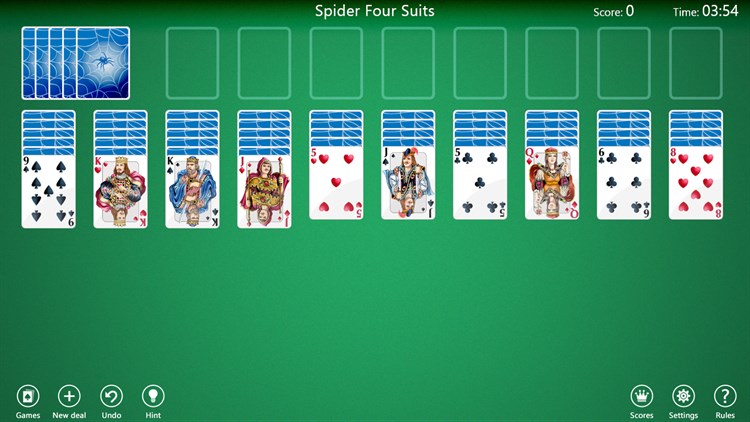 Spider Solitaire Collection Free by TreeCardGames - (Windows Games ...