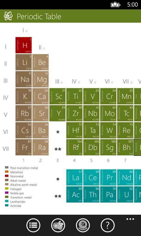 Get Periodic Table (Chemistry) - Microsoft Store