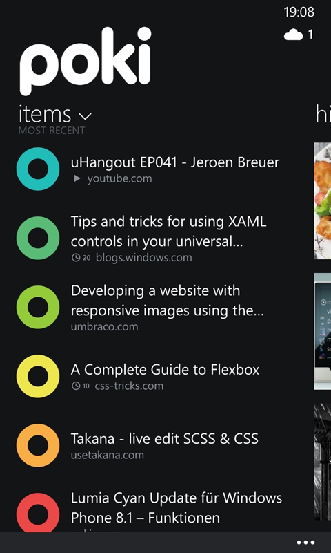 3rd party Pocket app Poki gains images in list view with 2.1 update ...