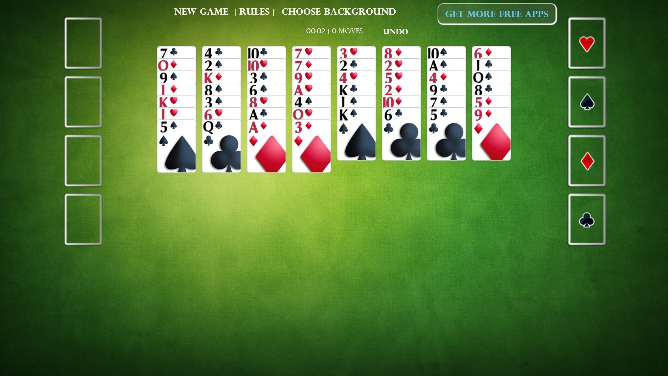 FreeCell Solitaire HD | Xbox Clips & Screenshots