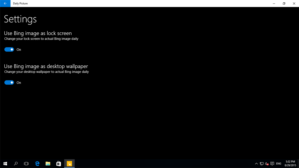 Bing Wallpaper Not Changing Every Day